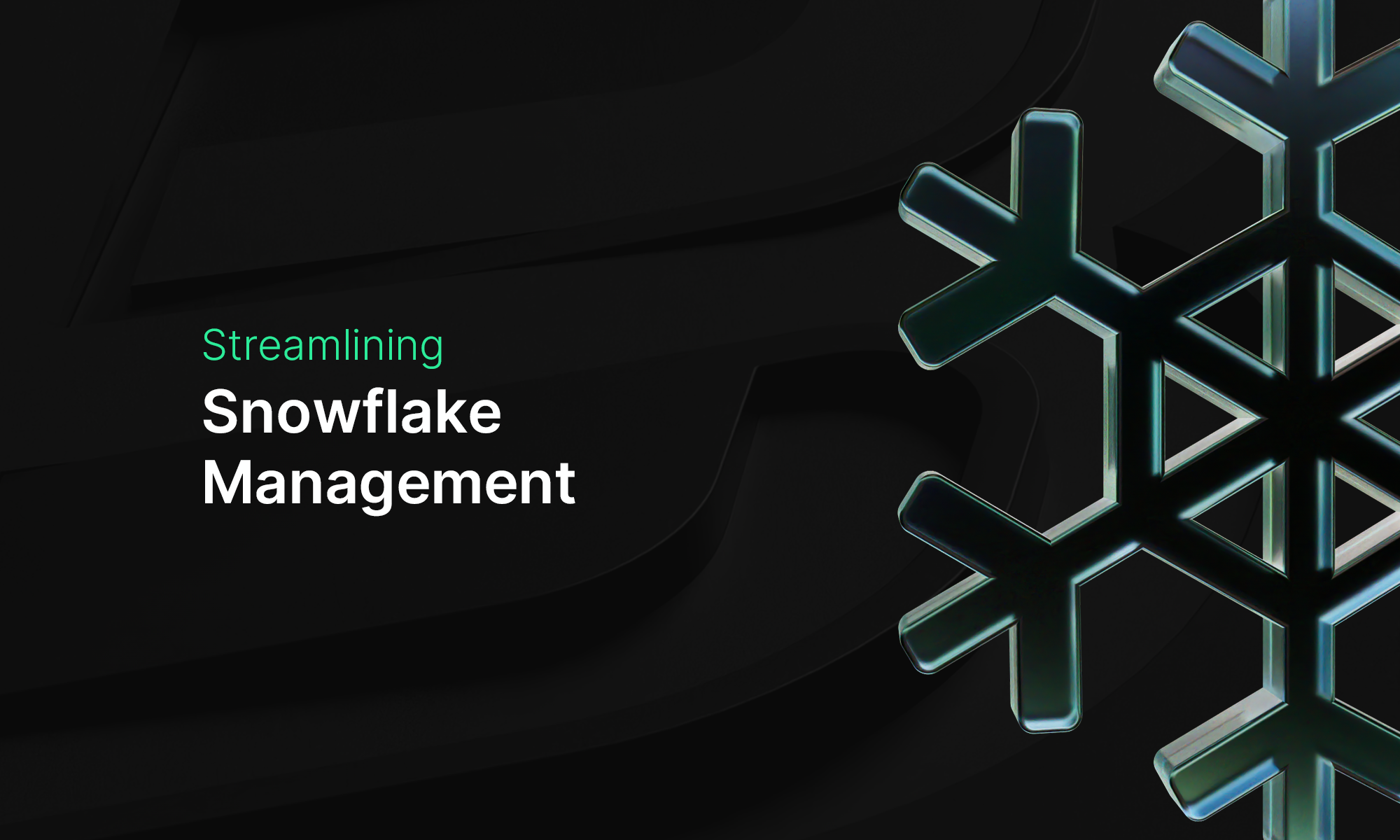 Streamlining snowflake management with Terraform: Our journey